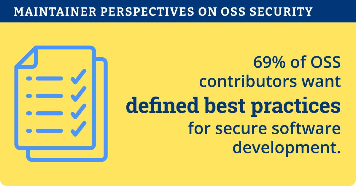 Maintainer Motivations, Challenges, and Best Practices on Open Source Software Security – Open ...